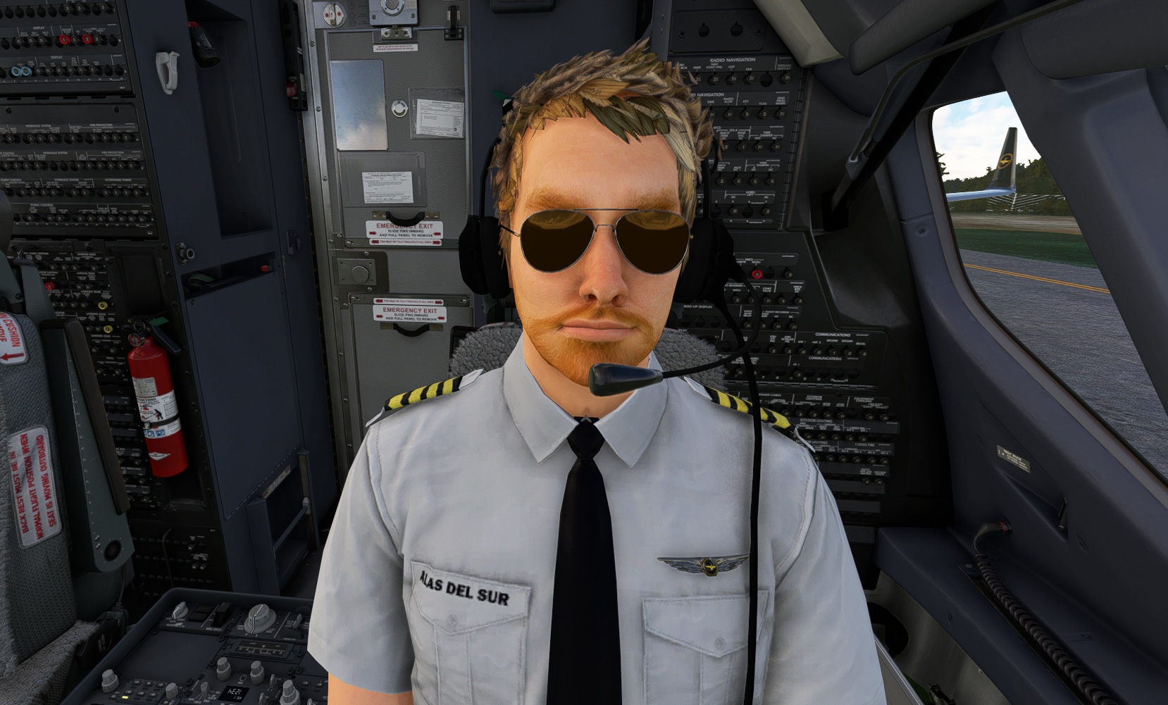 Blonde Pilot MOD for MSFS 2020 - MSFS Add-on - Flightsim.to