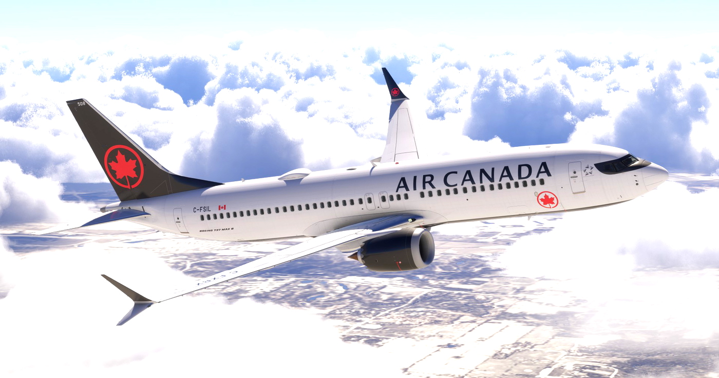 Threads - Air Canada -C-FSIL | Asobo 737-8MAX | 8K | 508 for Microsoft ...