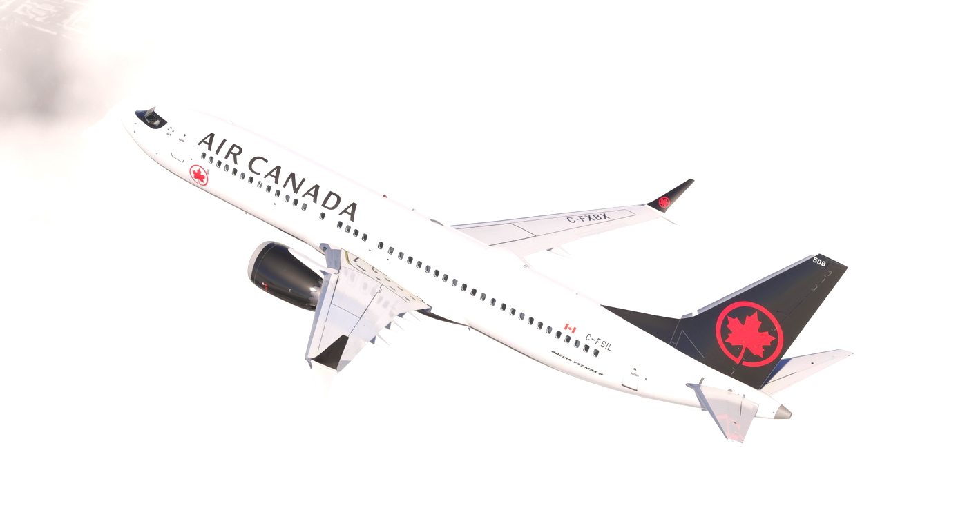 Threads - Air Canada -C-FSIL | Asobo 737-8MAX | 8K | 508 for Microsoft ...