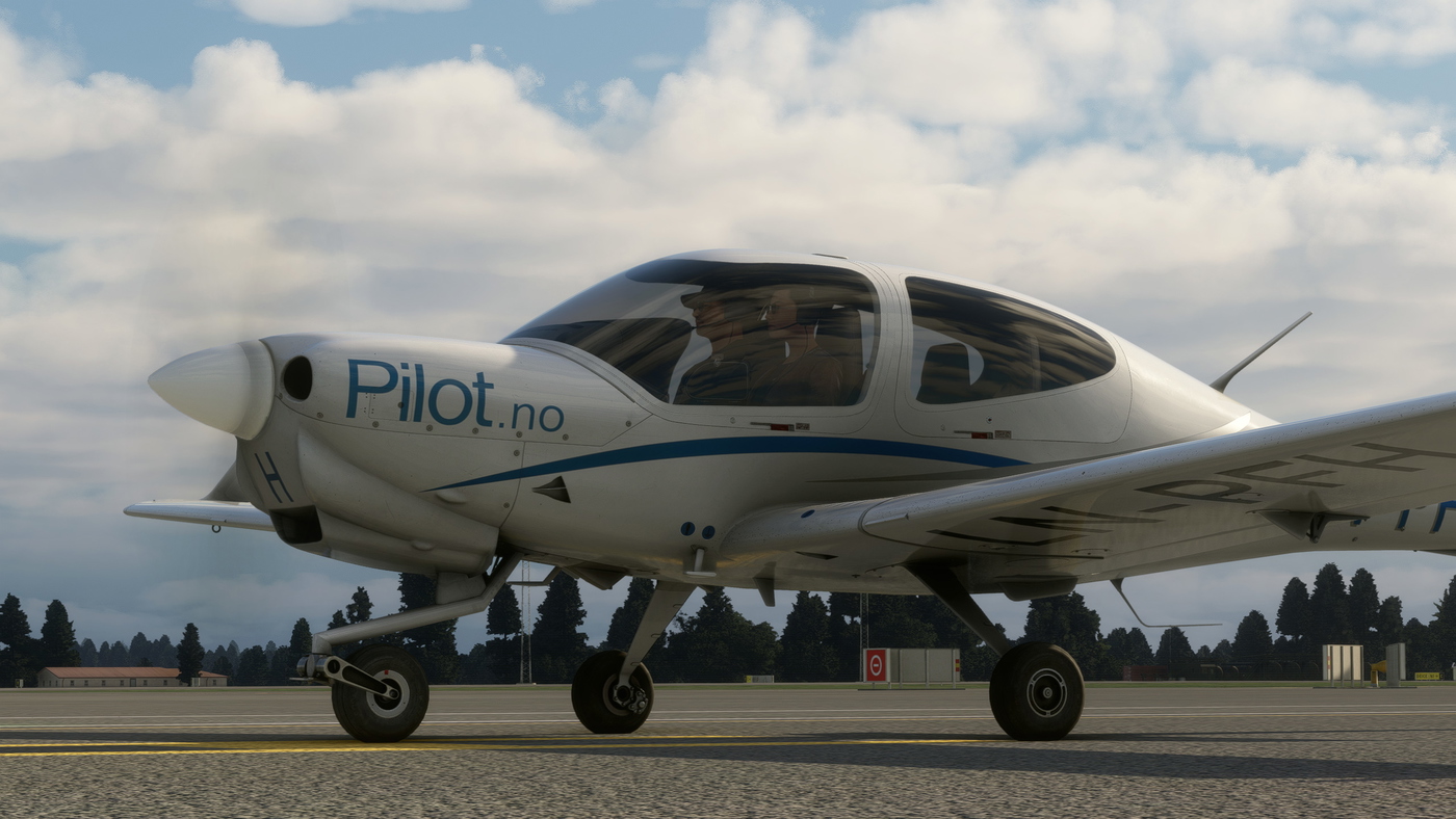 Pilot Flight Academy LN-PFH | COWS DA40 для Microsoft Flight Simulator ...