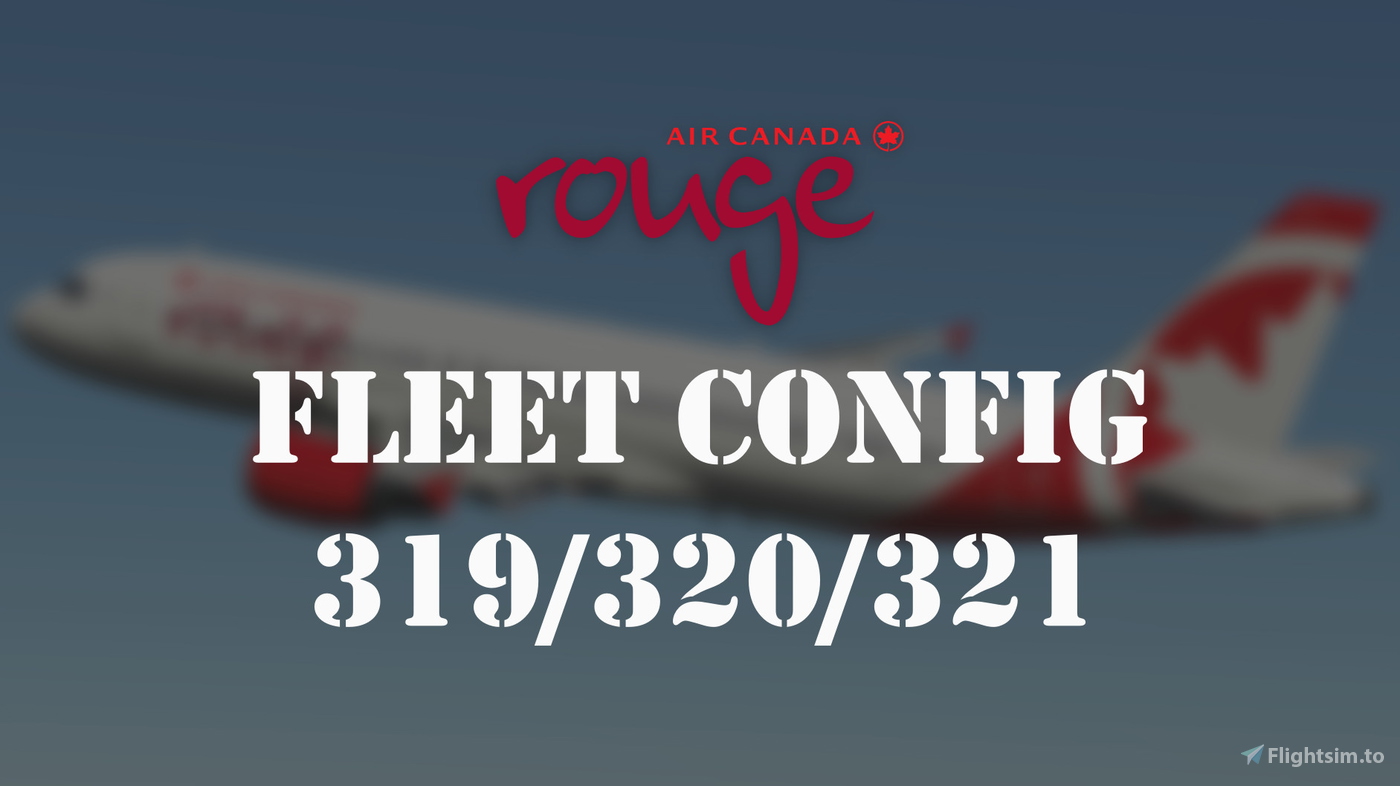 Air Canada Rouge (Fenix) - GSX Pro Configs for Microsoft Flight ...