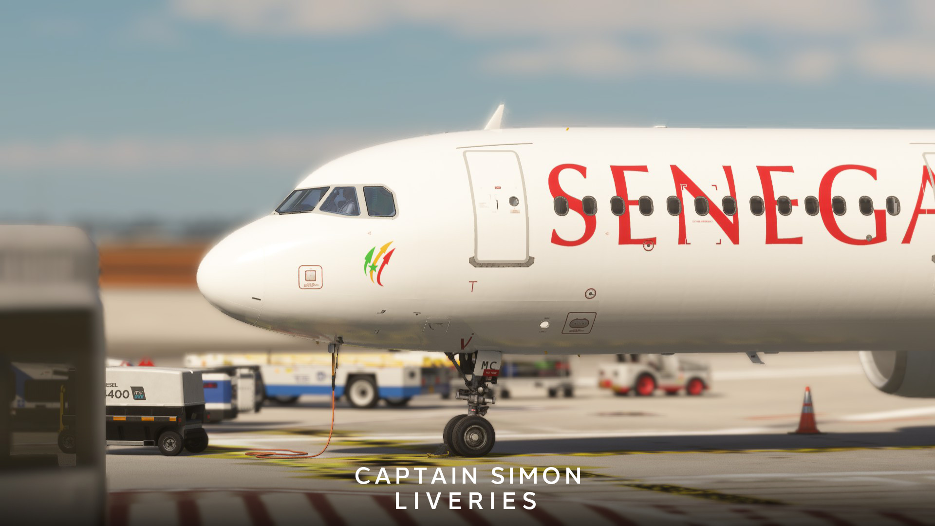 Fenix A321 CFM Air Senegal 6V-AMC 4K w/ cabin | Requested - MSFS Add-on ...