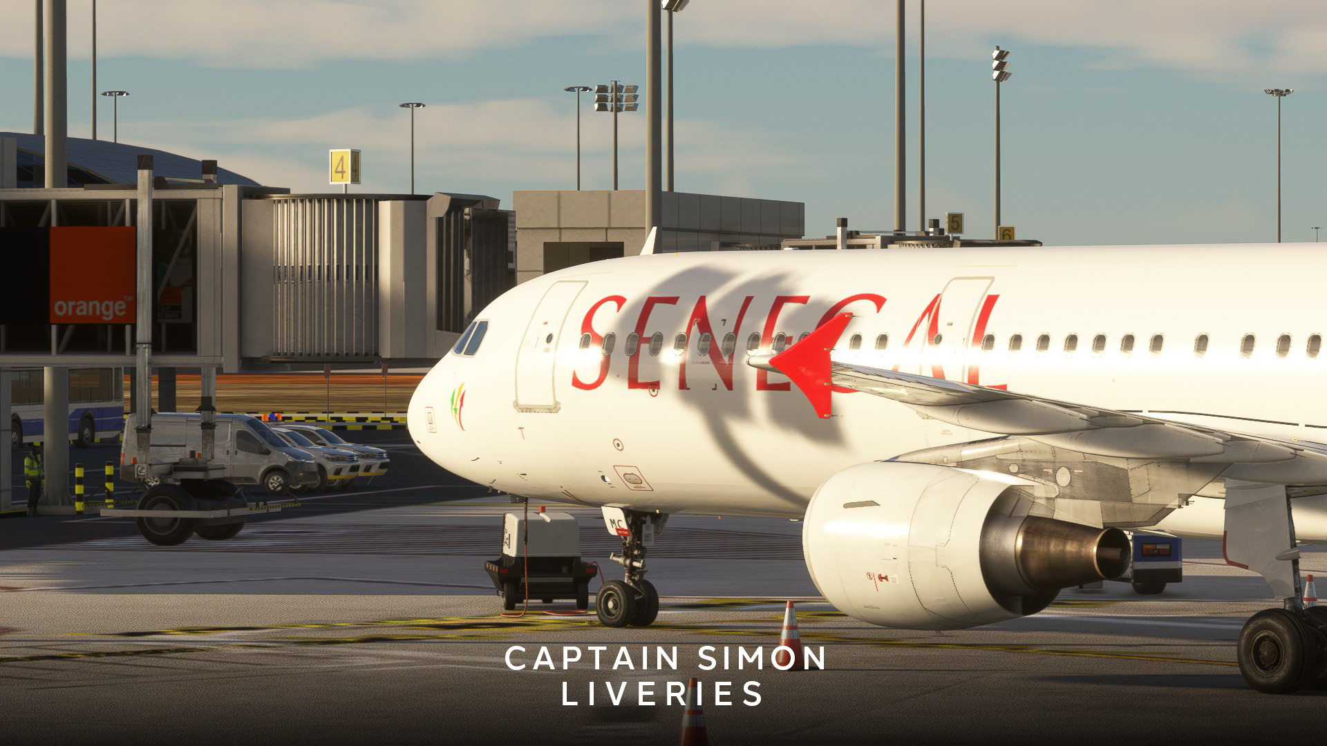 Fenix A321 CFM Air Senegal 6V-AMC 4K w/ cabin | Requested - MSFS Add-on ...