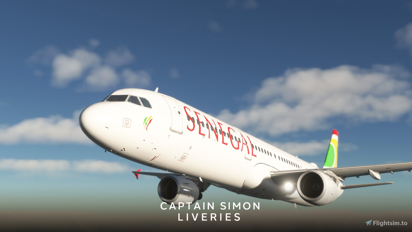 Fenix A321 CFM Air Senegal 6V-AMC 4K w/ cabin | Requested for Microsoft ...