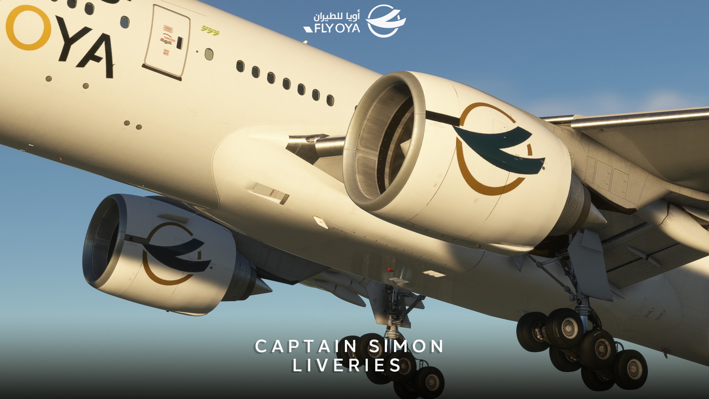 PMDG 777-200ER - Fly OYA 5A-GRS 4K para Microsoft Flight Simulator | MSFS