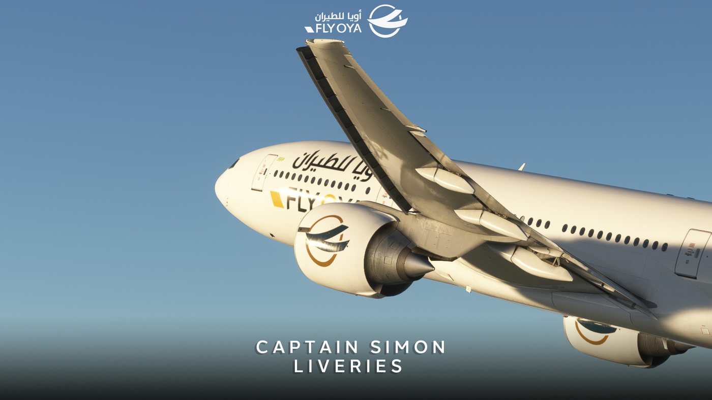 PMDG 777-200ER - Fly OYA 5A-GRS 4K pour Microsoft Flight Simulator | MSFS