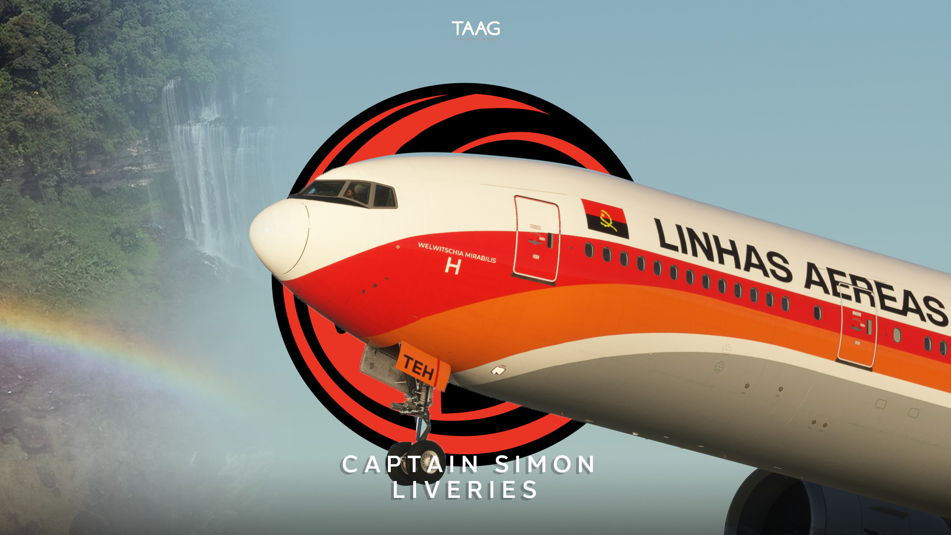 PMDG 777-300ER - TAAG ANGOLA - FLEETPACK - Aircraft Liveries for MSFS ...