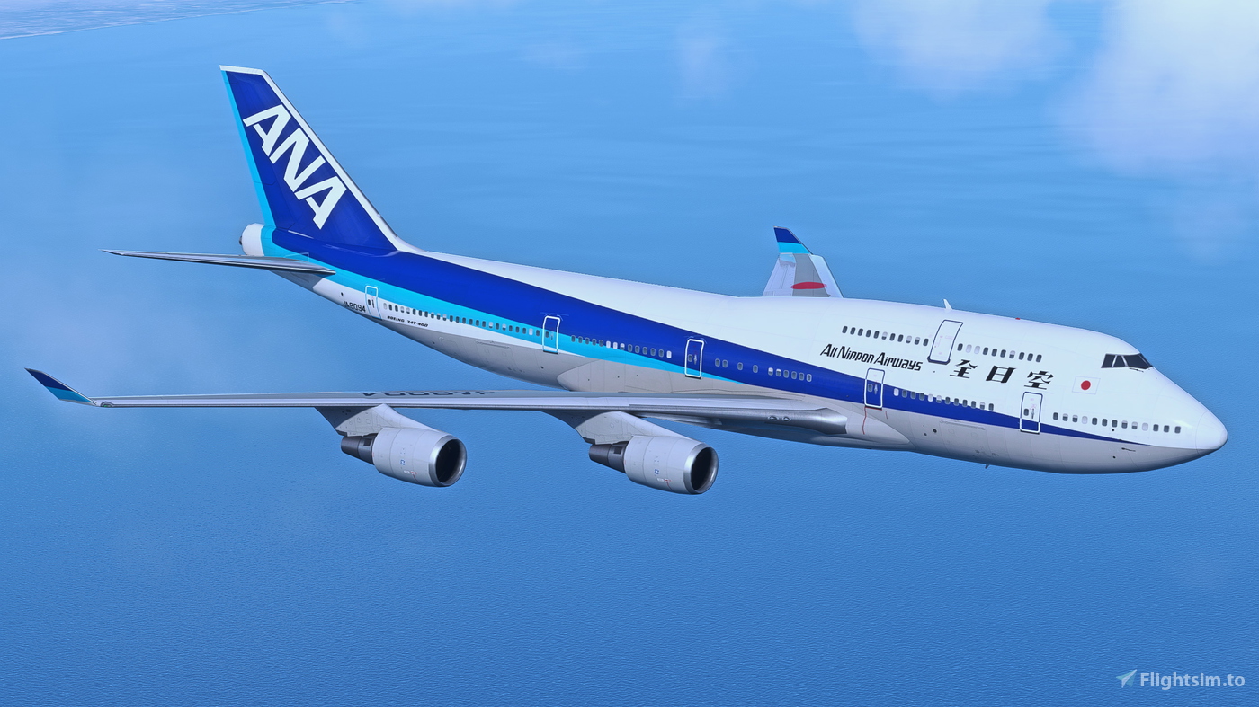 Boeing 747-400/400D All Nippon Airways のために Microsoft Flight Simulator | MSFS