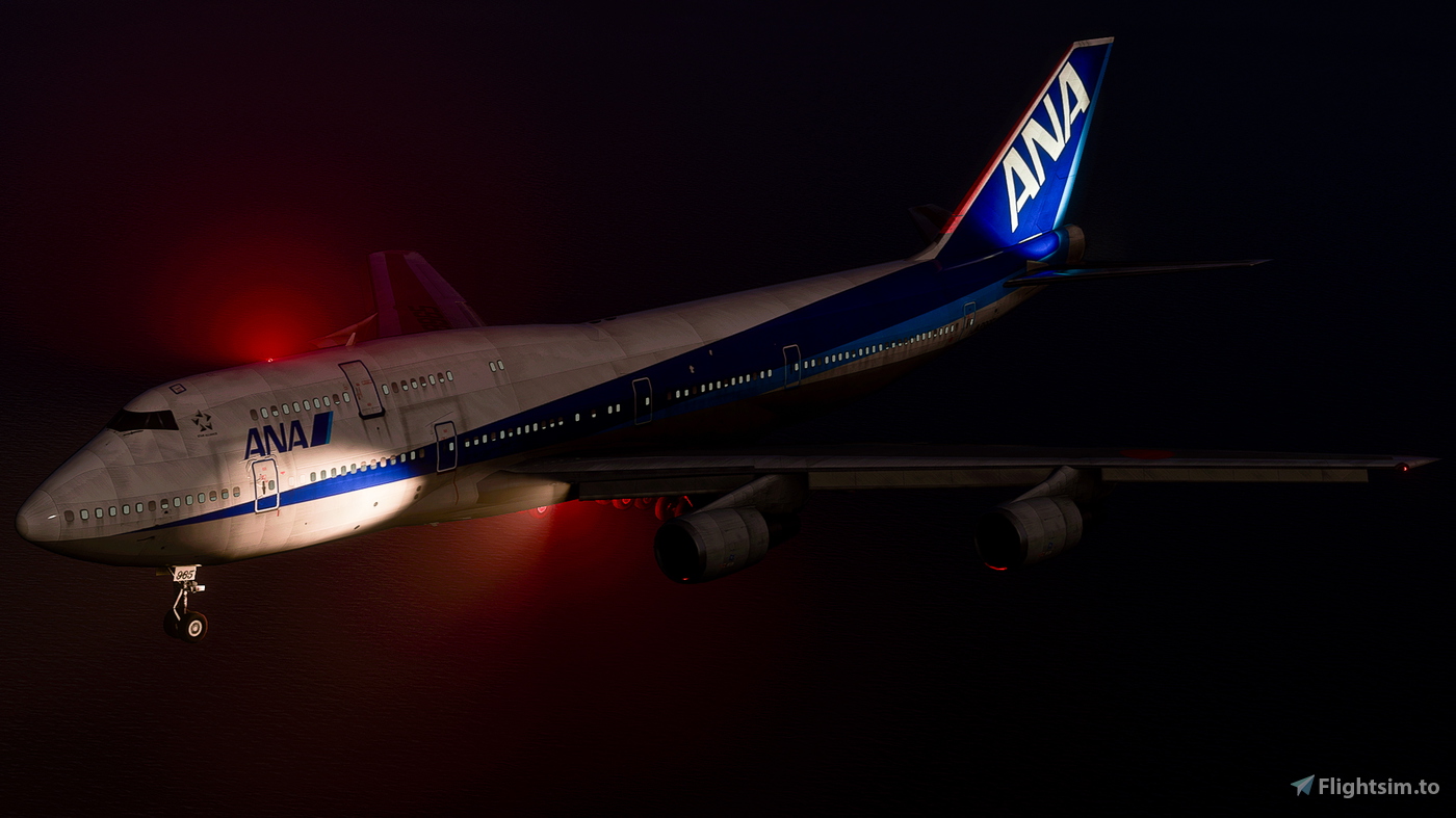 Boeing 747-400/400D All Nippon Airways for Microsoft Flight Simulator | MSFS