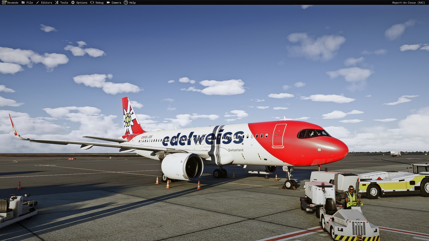 Edelweiss HB-JDB livery iniBuilds A320NEO MSFS2024 | Semi-fictional ...