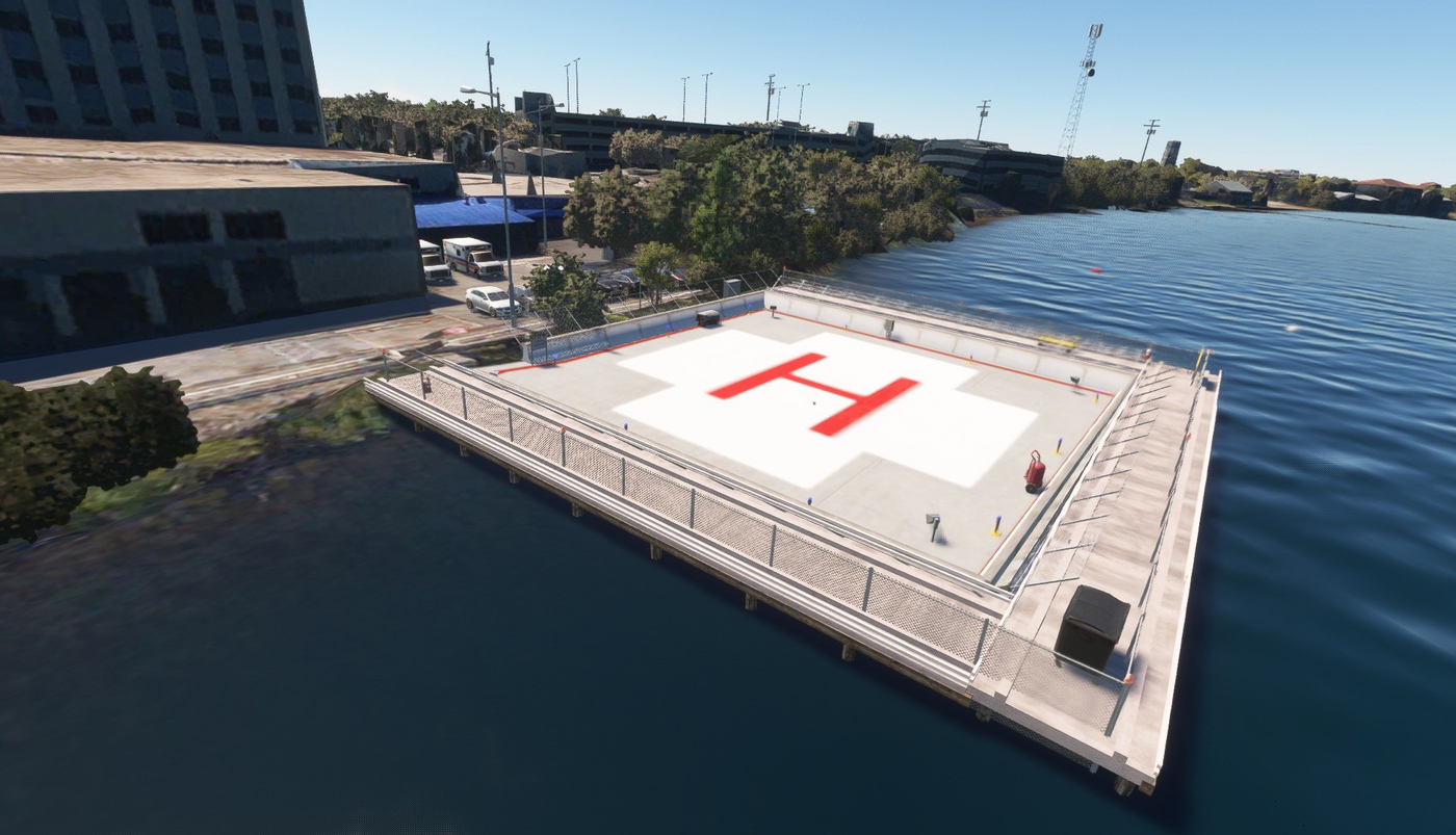 44FL Martin Memorial Medical Center Heliport for Microsoft Flight ...
