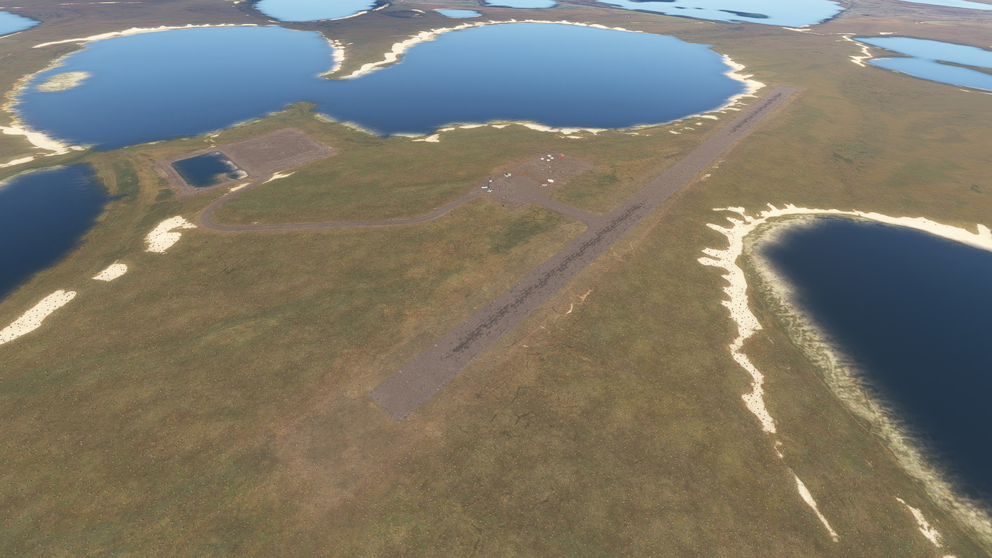 4AK1 - Inigok Airport & Field Station for Microsoft Flight Simulator | MSFS