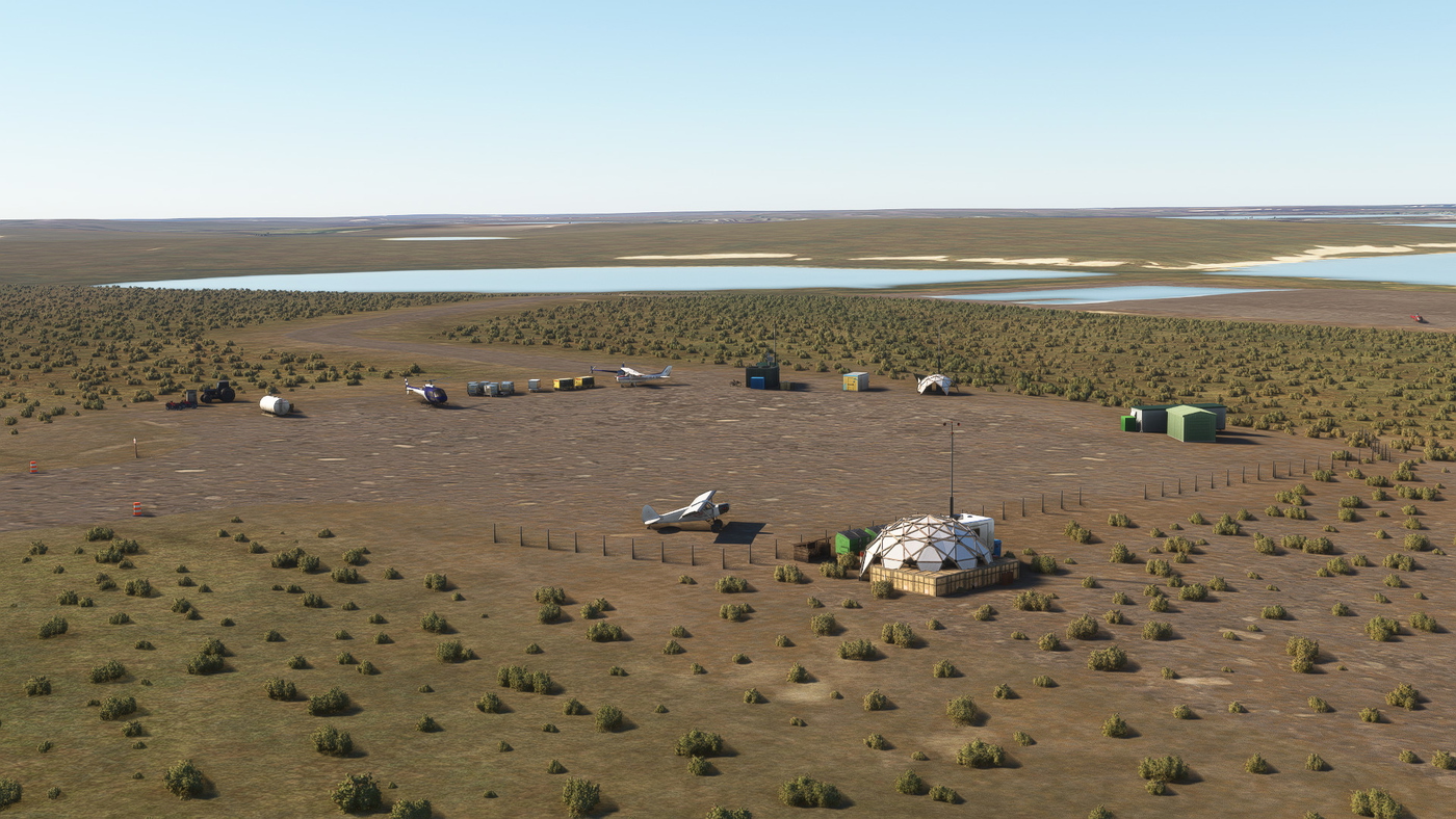4AK1 - Inigok Airport & Field Station for Microsoft Flight Simulator | MSFS