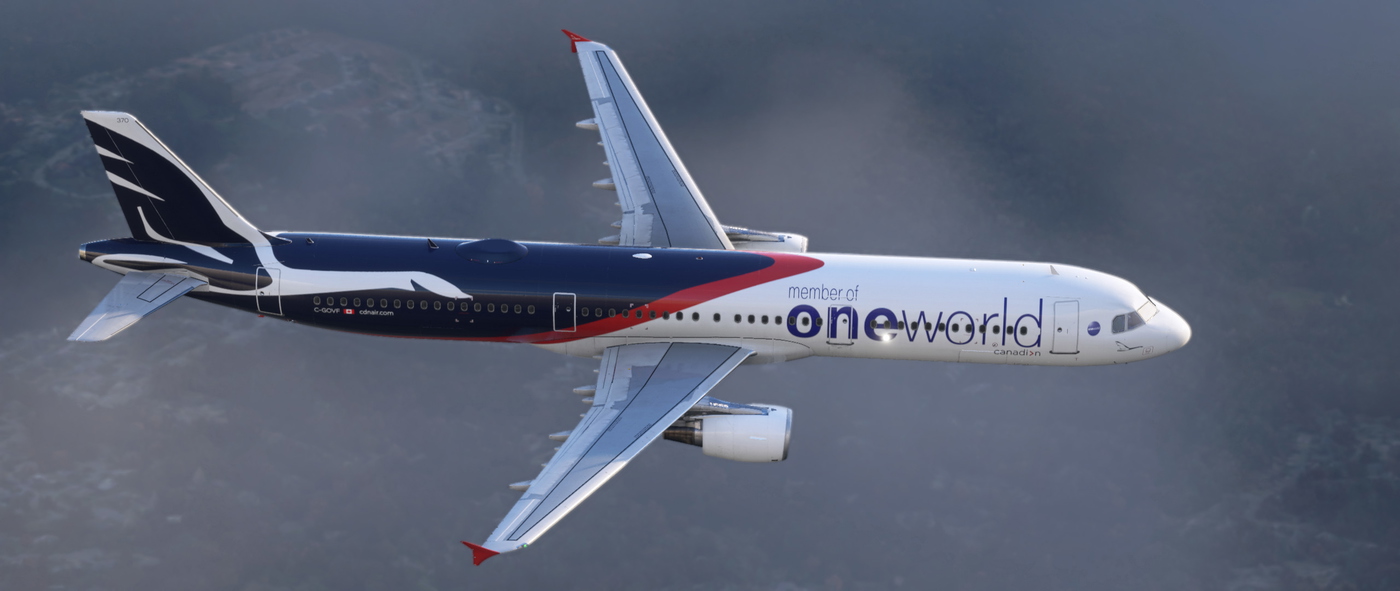 [4K & 8K] - Canadian Airlines (Oneworld Livery w. Cabin) | Fenix A321 ...