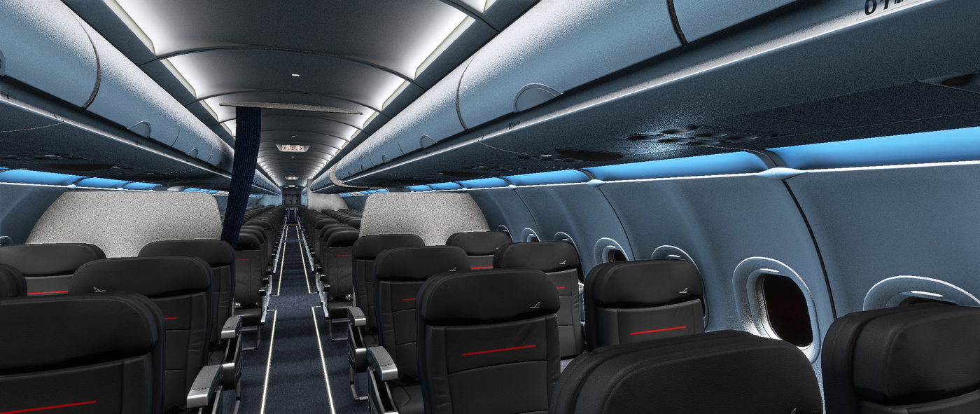 [4K & 8K] - Canadian Airlines (Oneworld Livery w. Cabin) | Fenix A321 ...