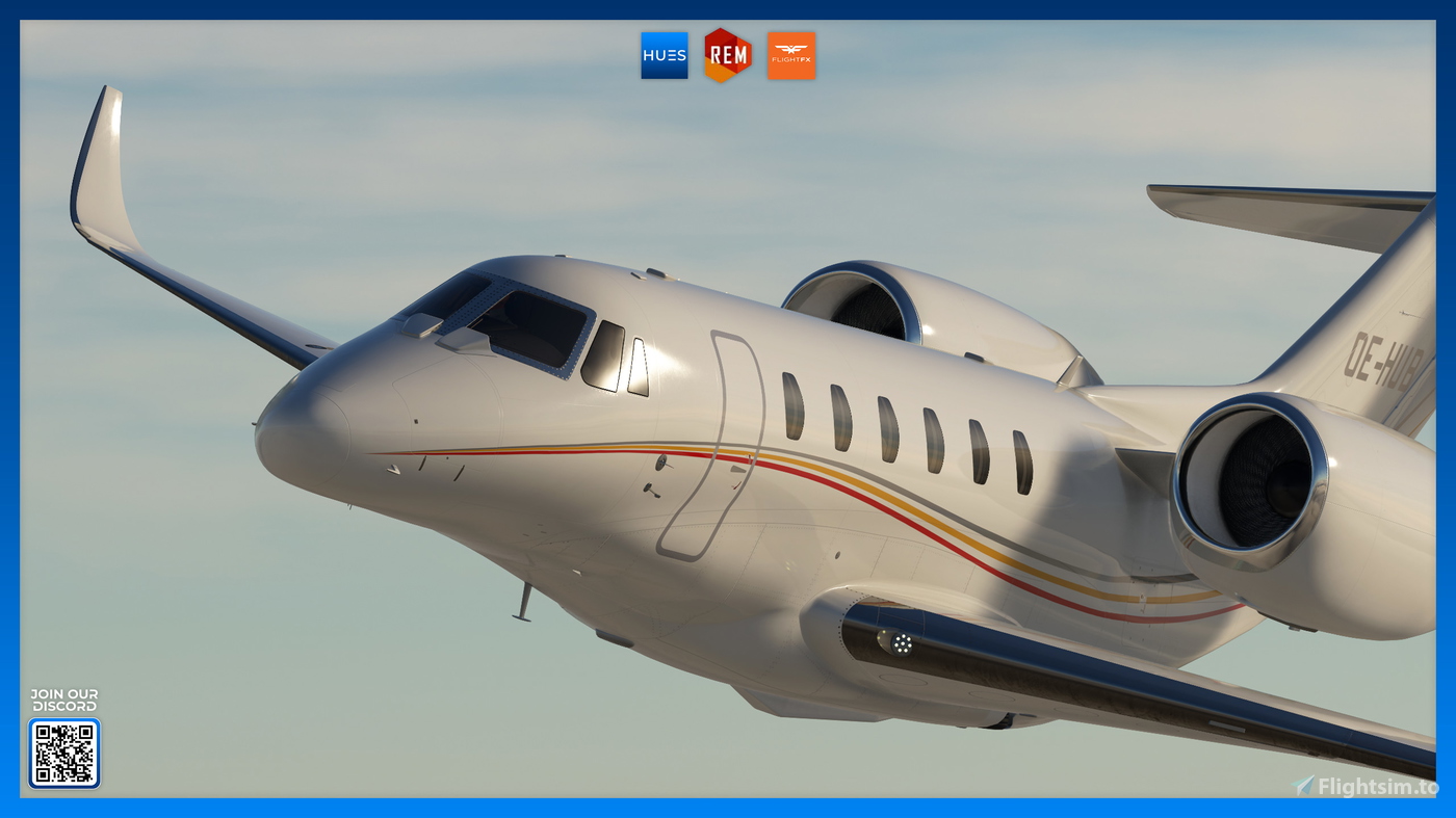 [4K] Bairline Fluggesellschaft OE-HUB | FlightFX C750 for Microsoft ...