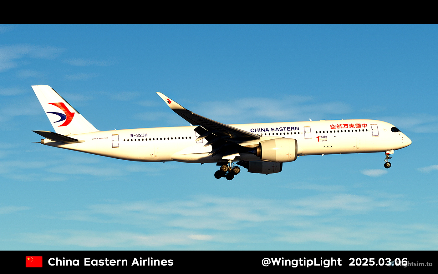 Threads - [4K] China Eastern Airlines "1st A350 delivered from China" B ...