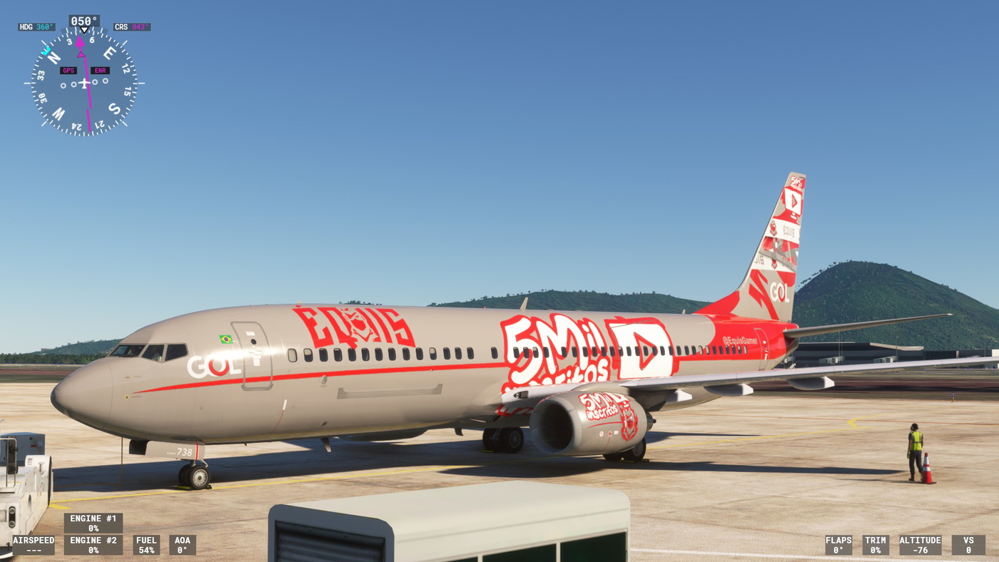 5 Mil Insritos Équis Gamer - Boeing 737-800 PMDG - AeroArt Liveries for ...