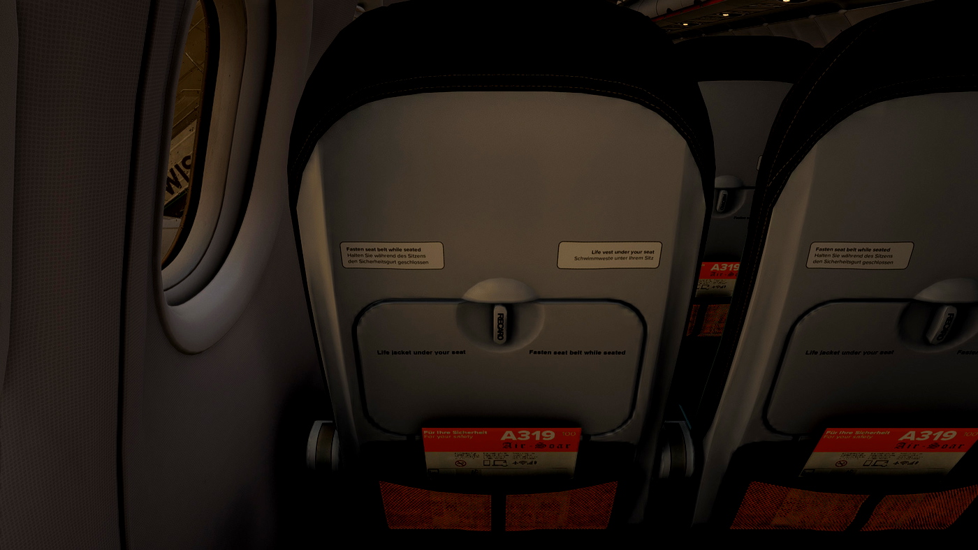 VA AirSoar D-EAKH [First Livery] w/Cabin Fenixsim A319 V2[8K] for ...