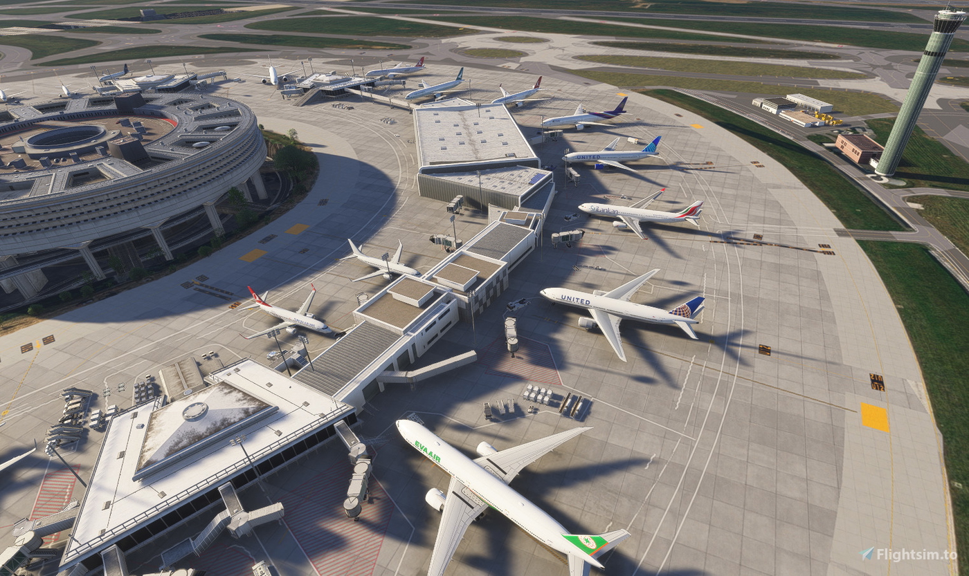 LFPG-CDG Paris- Charles De Gaulle 2025 for Microsoft Flight Simulator ...