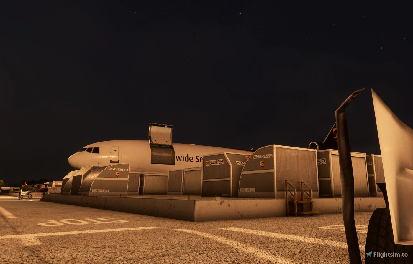 UPS MD-11F N253UP for Microsoft Flight Simulator | MSFS