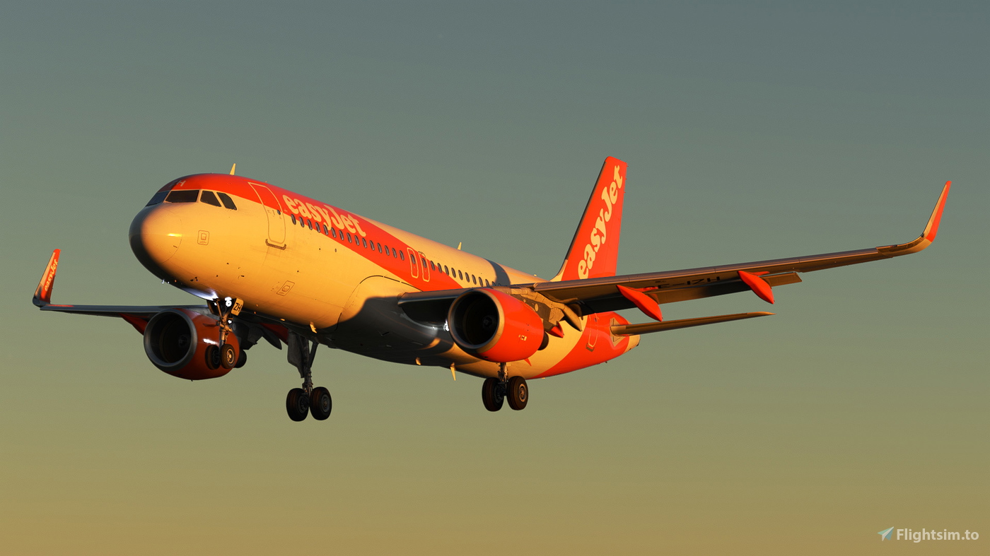 easyJet Europe ex (airberlin) Sharklets [Package 18] w/Cabin Fenix sim A320 [Y186] for Microsoft ...
