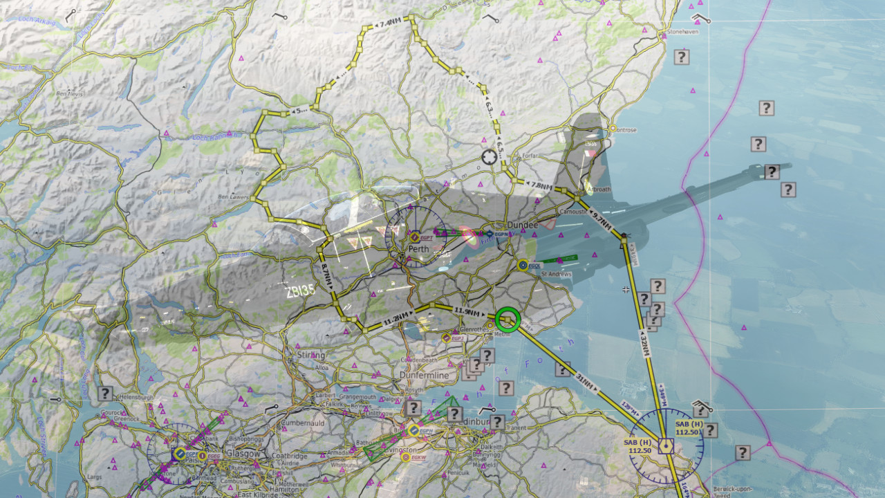 LFA14 QEAF Hawk T.2 Low Level Sortie - Leeming, Arbroath, Star Wars ...