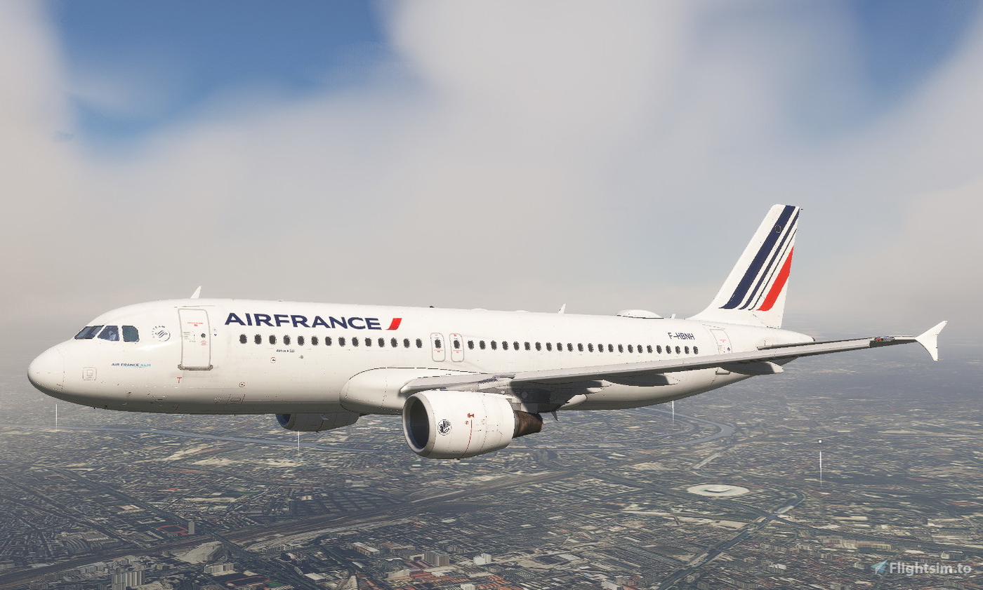 [Fenix A320 V2] Air France F-HBNH – A320-200 (8K) for Microsoft Flight ...