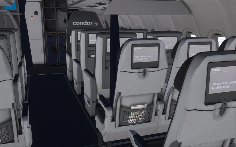 iniBuilds A321neo LR Condor Green Island Livery (W/ Cabin) 8K for ...