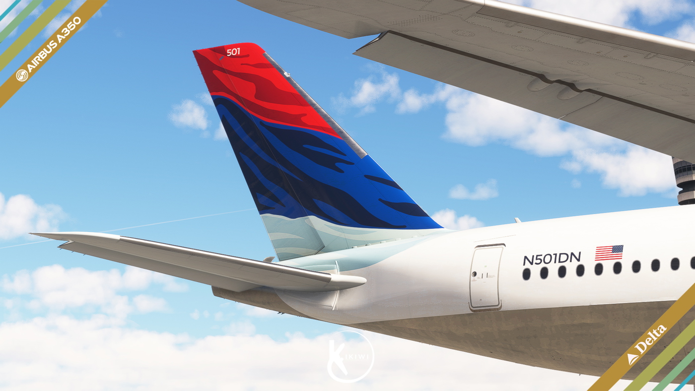 [DISCONTINUED] - Inibuilds Airbus A350-900 Delta Airlines 2000 "Colors ...