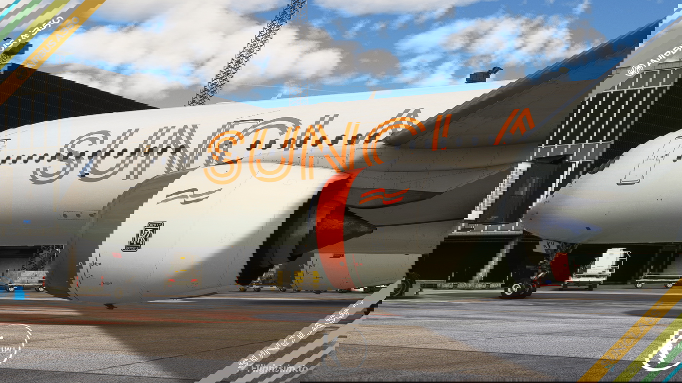Inibuilds Airbus A350-900 Sunclass Airlines 4K for Microsoft Flight ...