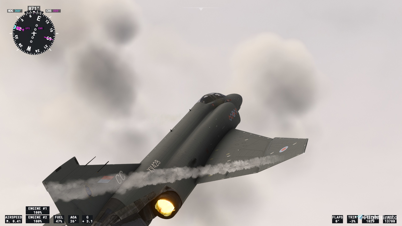 64 Squadron - 228 OCU FGR2 Phantoms for Microsoft Flight Simulator | MSFS