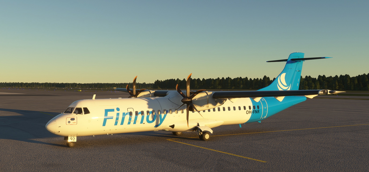 Finnoy ATR 76 (OH-FNR) pour Microsoft Flight Simulator | MSFS