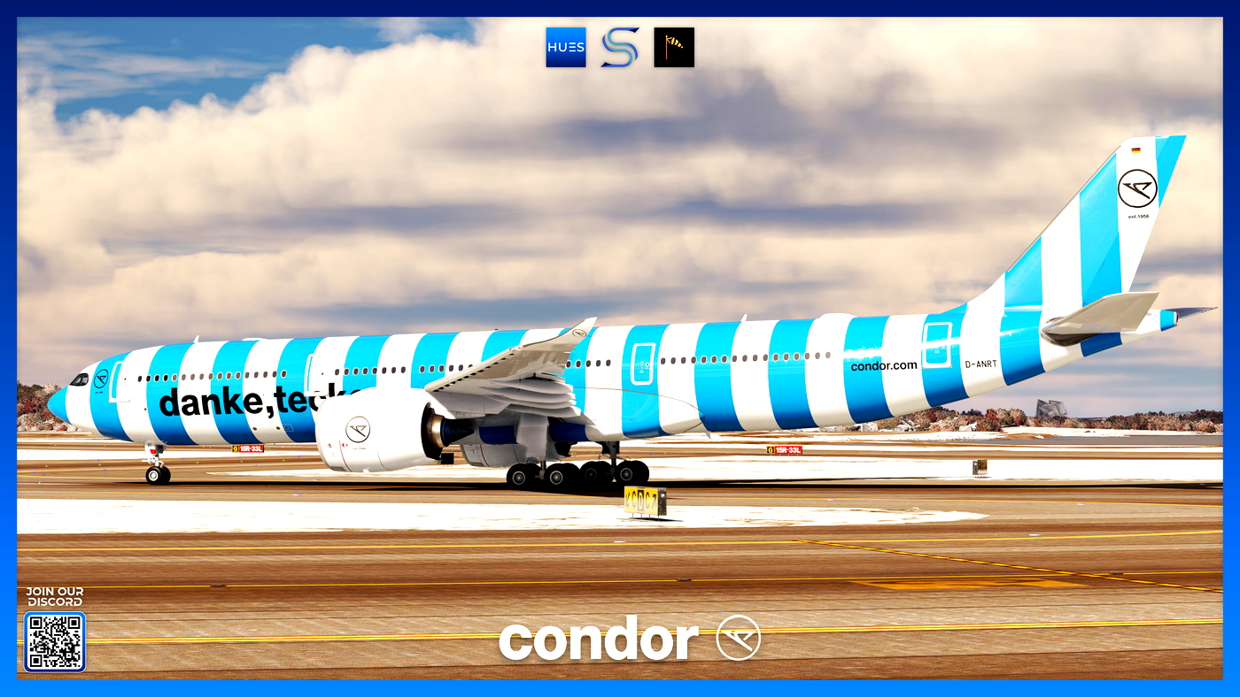 Threads - Condor Airlines Livery Pack | Headwind A330 NEO | 8K & 4K for ...