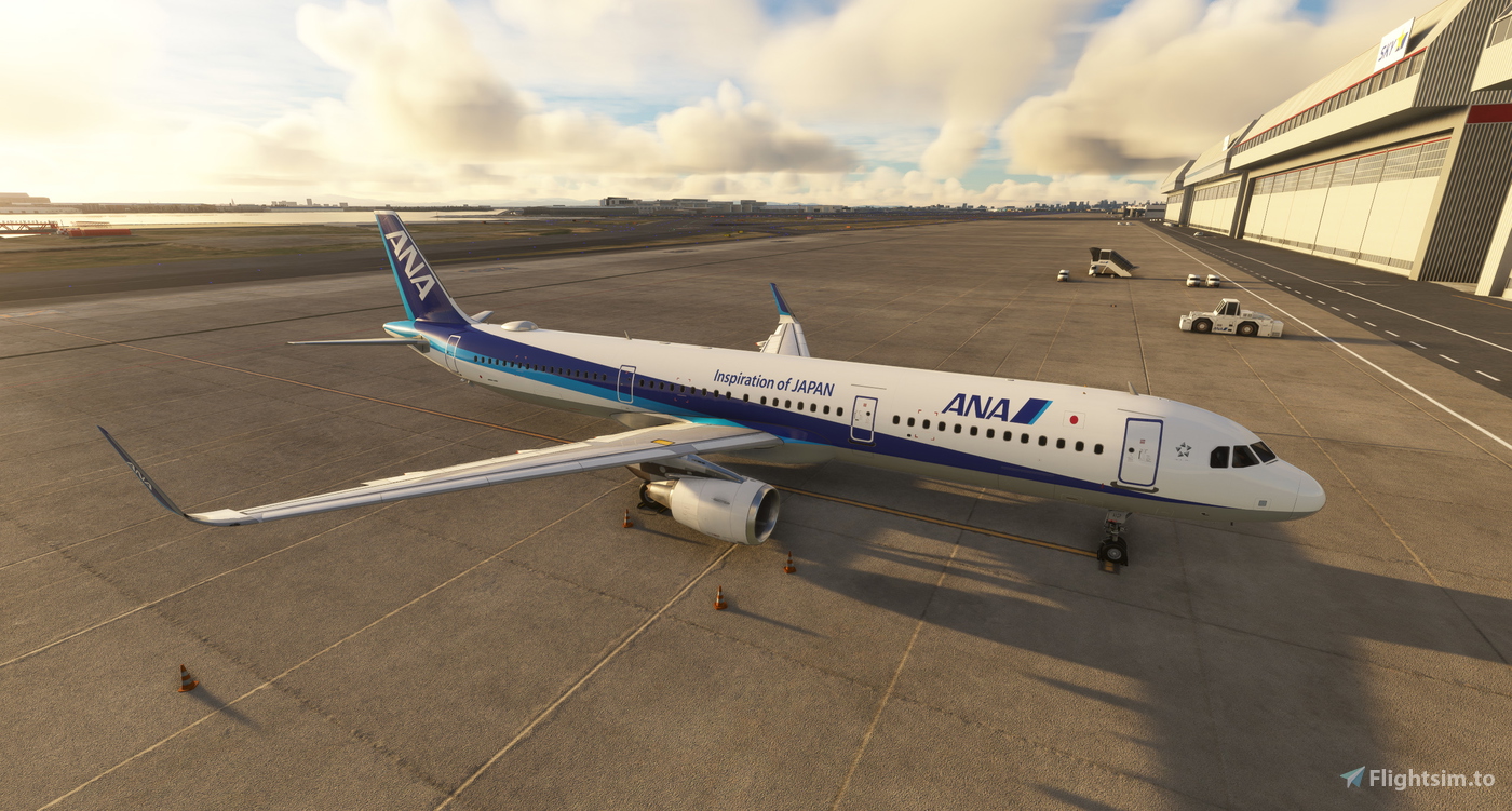 Fslabs A321ceo All Nippon Airways JA112A for Microsoft Flight Simulator ...