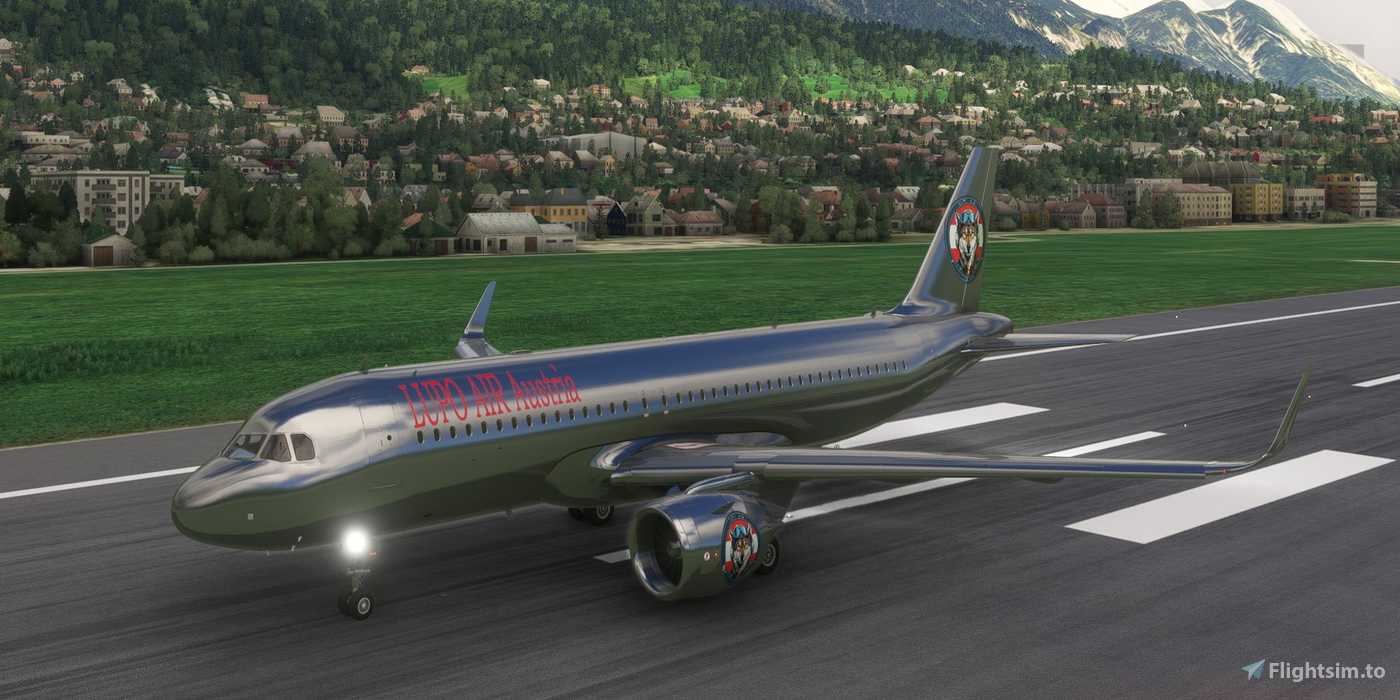 A320neo Livery "Lupo Air", Virtual Airline for Microsoft Flight ...