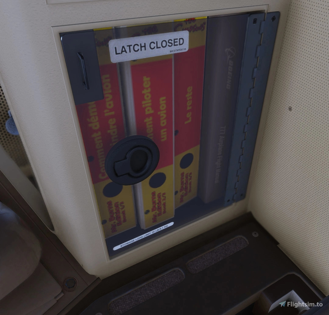 777-200LR Simpsons for Microsoft Flight Simulator | MSFS