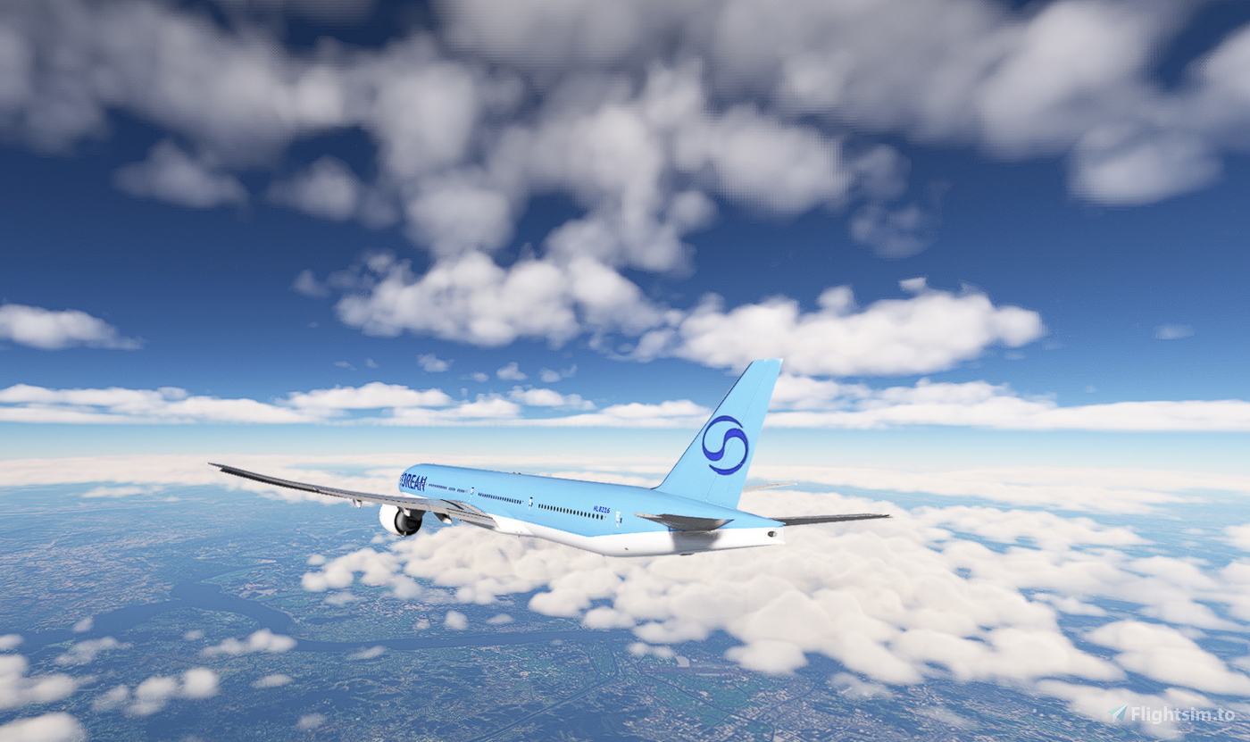 [8K] PMDG 777-300ER Korean Air HL8216 new livery. for Microsoft Flight Simulator | MSFS