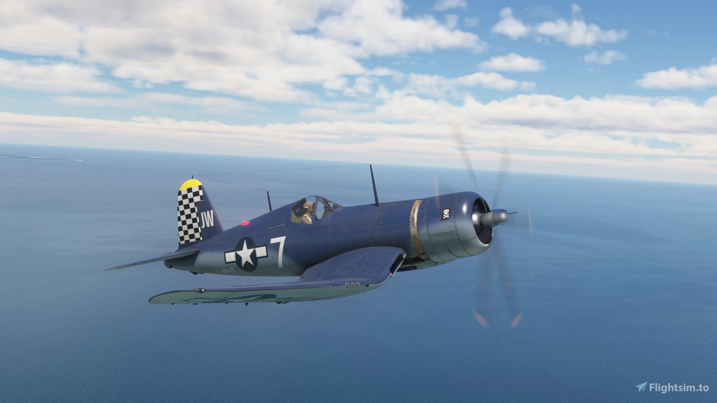 Corsair "Skipper Riley" for Microsoft Flight Simulator | MSFS
