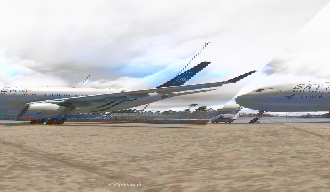 [8K/4K] Garuda Indonesia (SkyTeam c/s) PK-GPR for iniBuilds A330-300RR MSFS2024 w/ Cabin のために ...