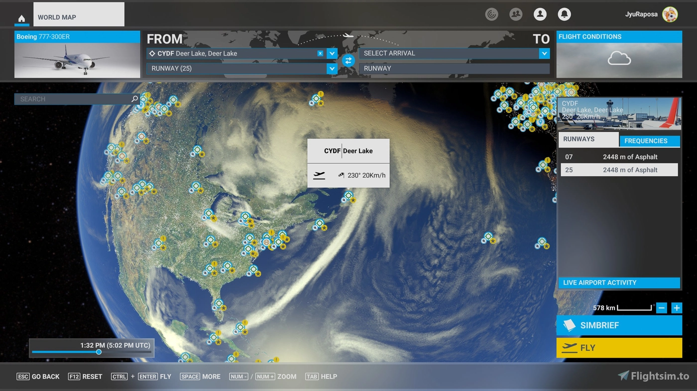 Time Zone Correction for Microsoft Flight Simulator | MSFS
