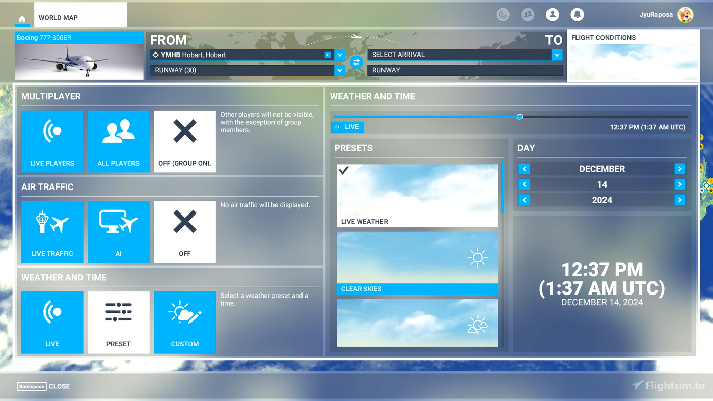 Time Zone Correction for Microsoft Flight Simulator | Feed