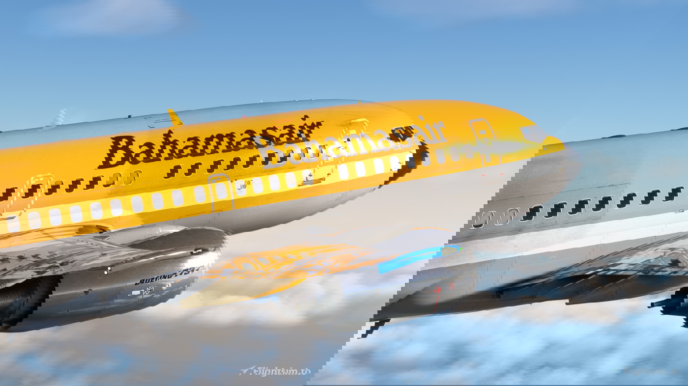 Bahamasair | C6-BEX | PMDG B737-600 for Microsoft Flight Simulator | MSFS