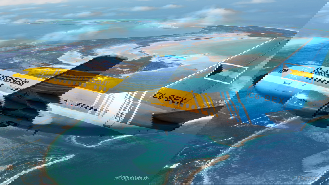 Bahamasair | C6-BEX | PMDG B737-600 for Microsoft Flight Simulator | MSFS