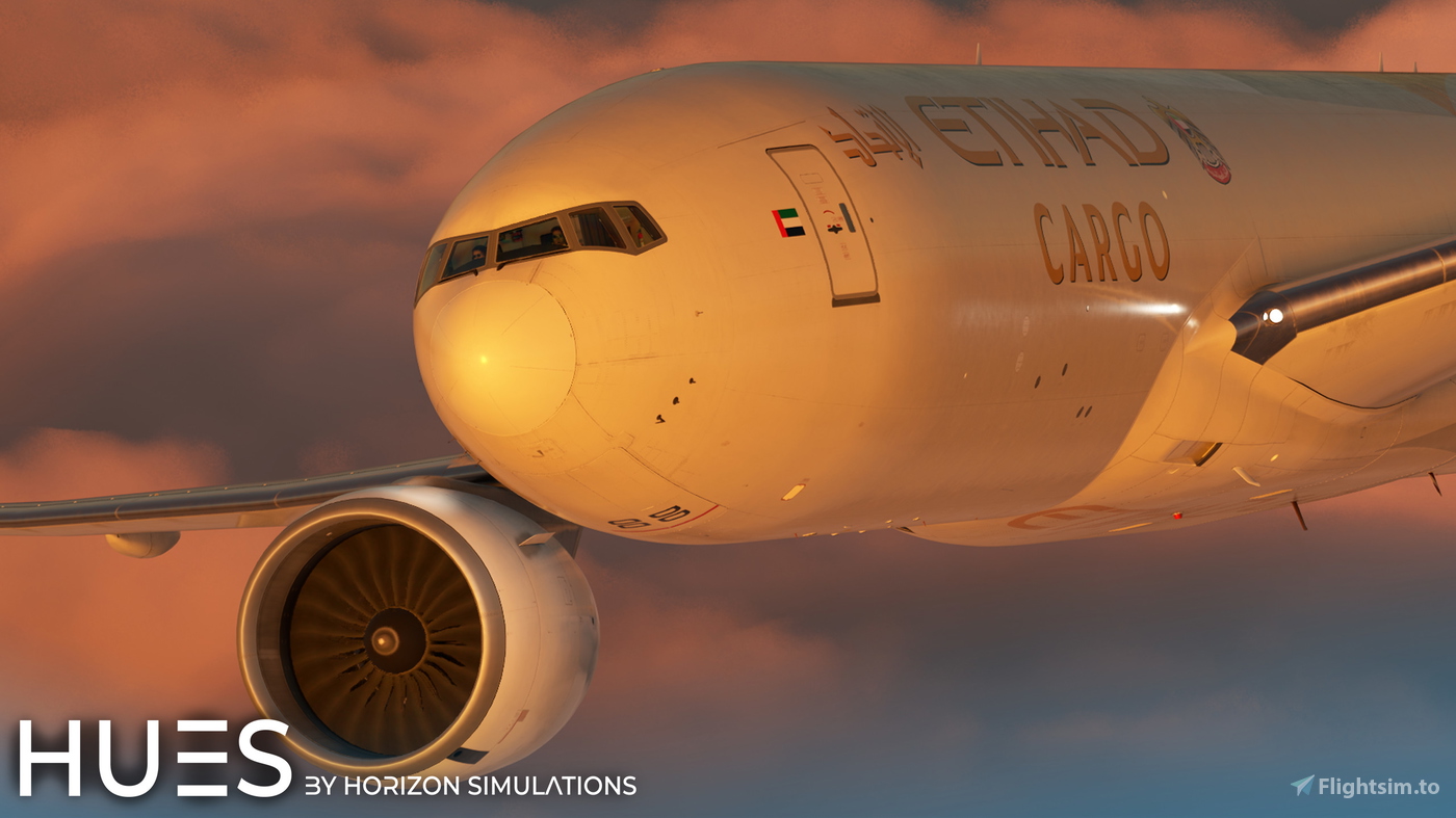 [8K & 4K] Etihad Cargo A6-DDD | PMDG Boeing 77F for Microsoft Flight ...