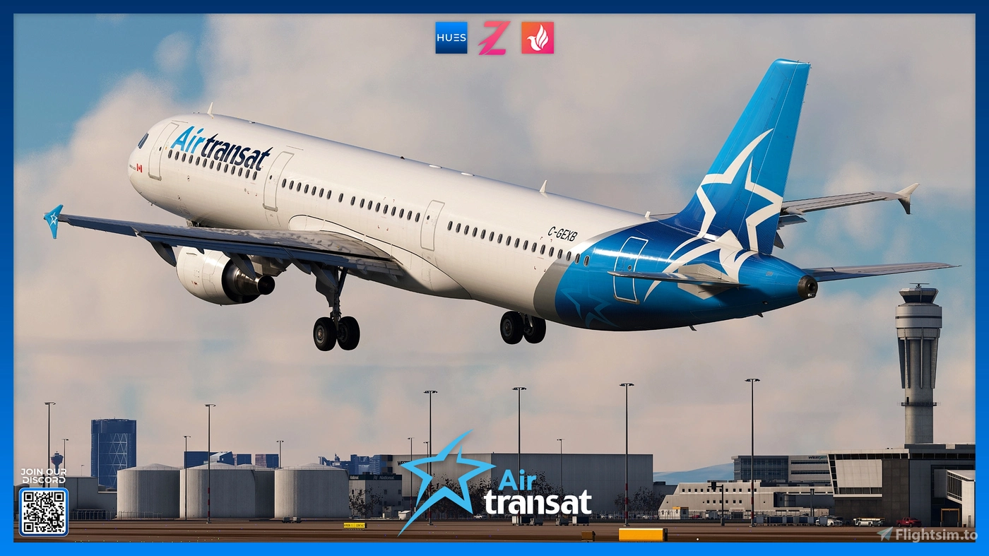 [8K + 4K] Air Transat Pack w/Cabin | Fenix A321 CFM for Microsoft ...