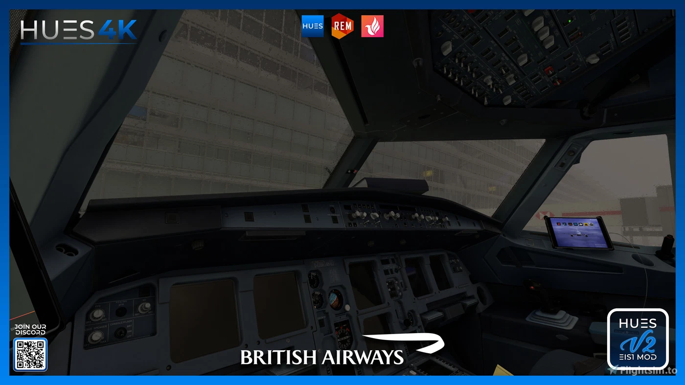 [8K+4K EIS1] British Airways G-EUUH | Fenix A320 V2 for Microsoft ...