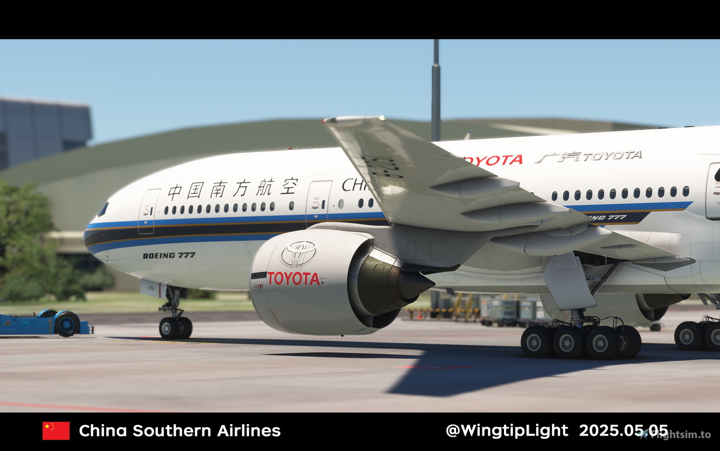 [8K] China Southern Airlines B-2051 "Camry" By WingtipLight for ...
