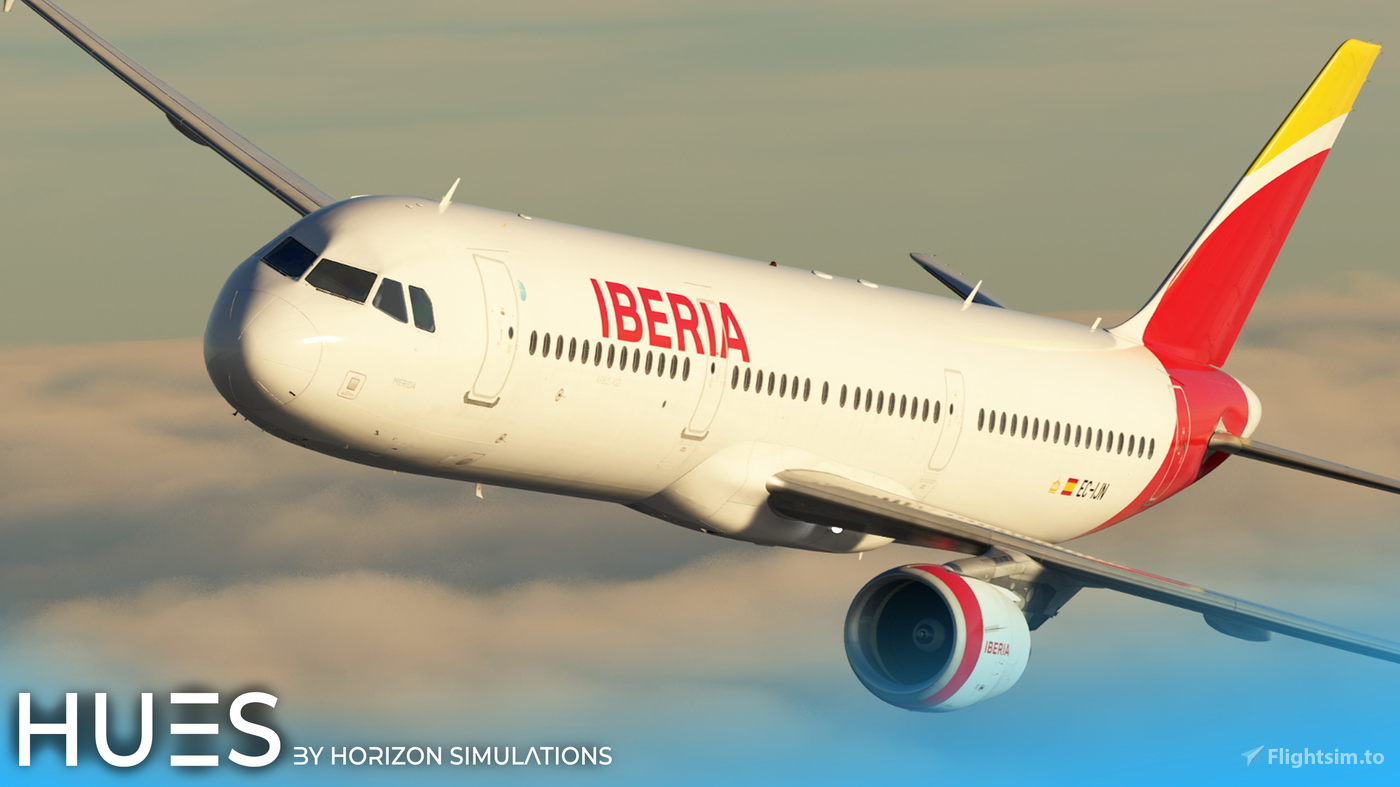 [8K EIS1] Iberia EC-IJN | Fenix A321 CFM for Microsoft Flight Simulator ...