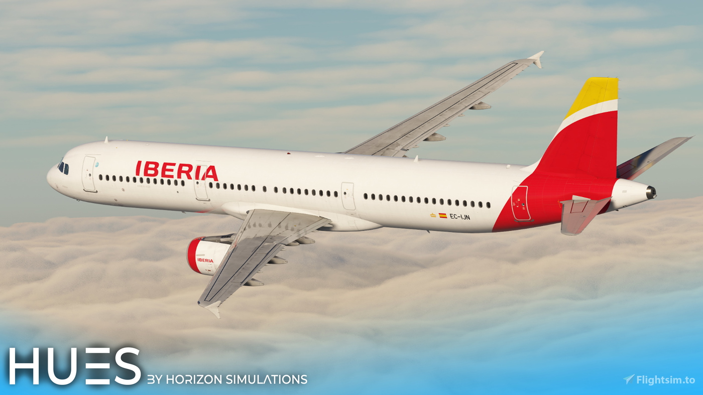 [8K EIS1] Iberia EC-IJN | Fenix A321 CFM for Microsoft Flight Simulator ...